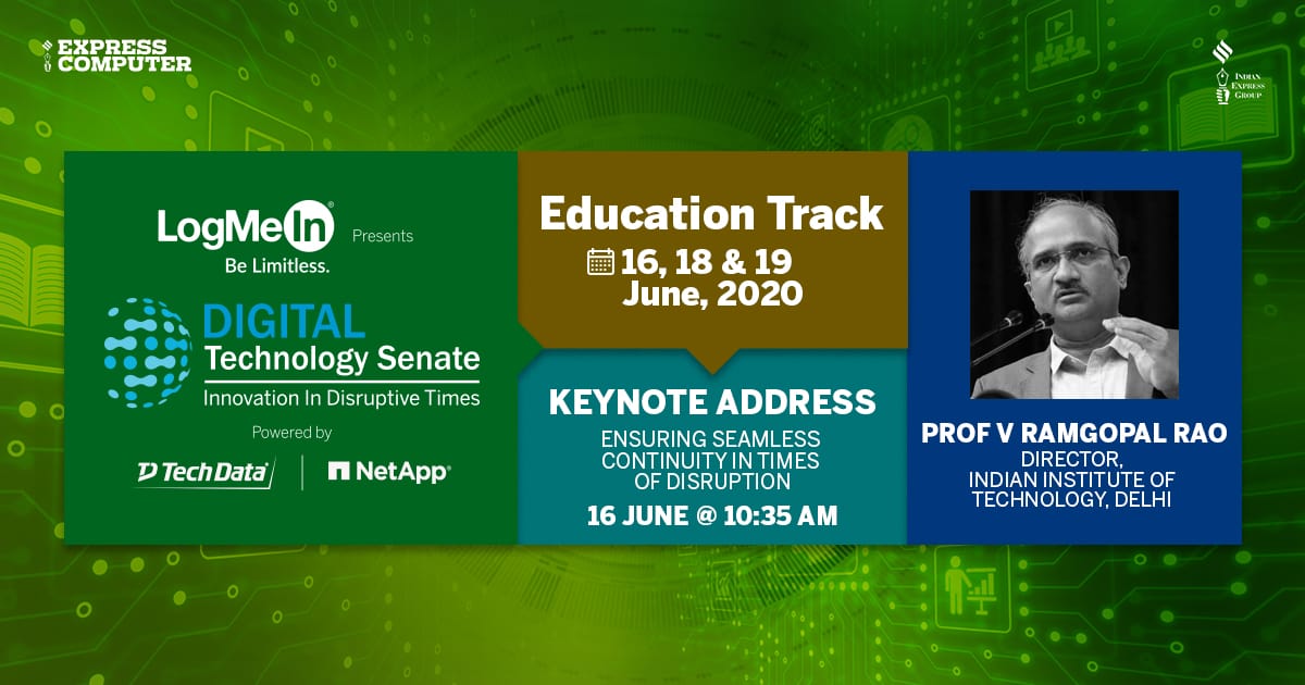 Prof V Ramgopal Rao, IIT, Delhi | Digital Technology Senate - Education ...