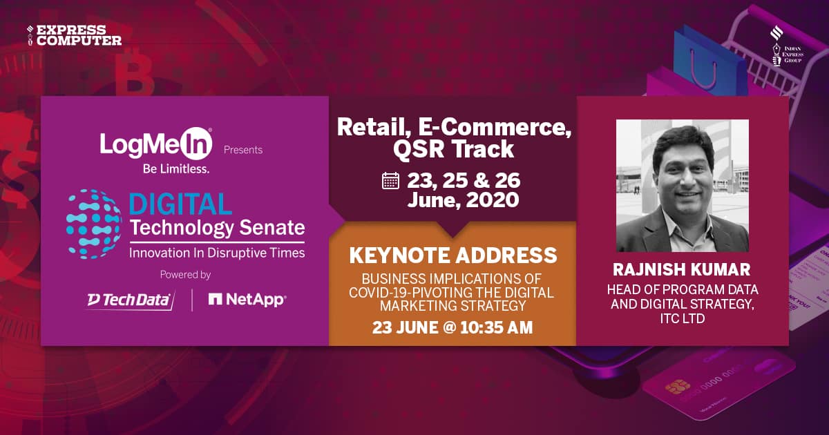 Rajnish Kumar, ITC Ltd | Digital Technology Senate - Retail, ECommerce & QSR Week - Express Computer