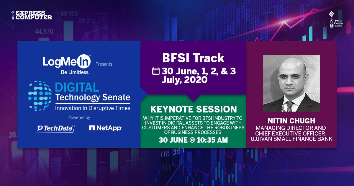 Nitin Chugh, MD and CEO, Ujjivan Small Finance Bank | Digital ...