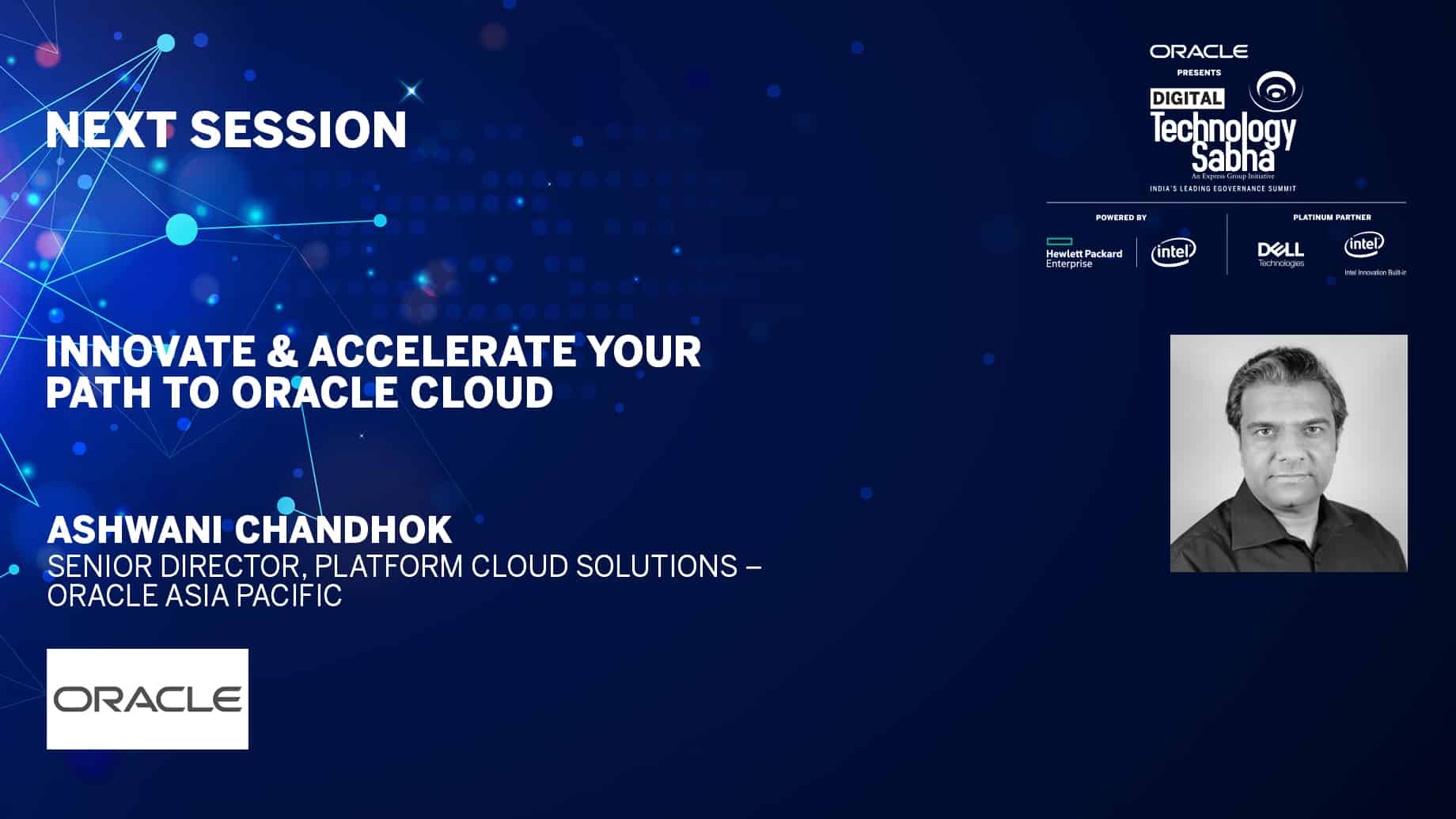 Ashwani Chandhok, Senior Director, Platform Cloud Solutions – Oracle ...