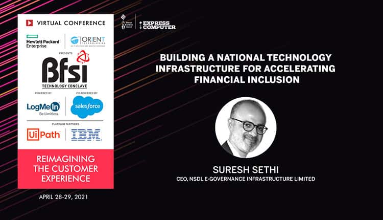 Suresh Sethi, CEO, NSDL e-Governance Infrastructure Limited | BFSI ...