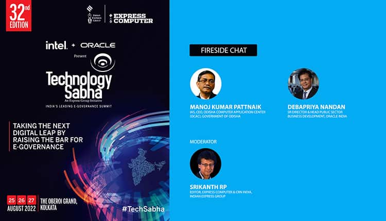 Fireside Chat with Manoj Kumar Pattnaik, IAS, CEO, Odisha Computer Application Center (OCAC ...