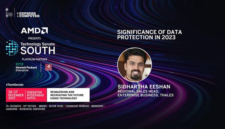 Sidhartha Eeshan, Regional Sales Head Enterprise Business, Thales ...
