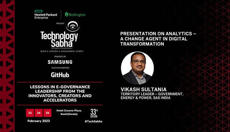 Vikash Sultania, Territory Leader – Government, Energy & Power, SAS India - Express Computer