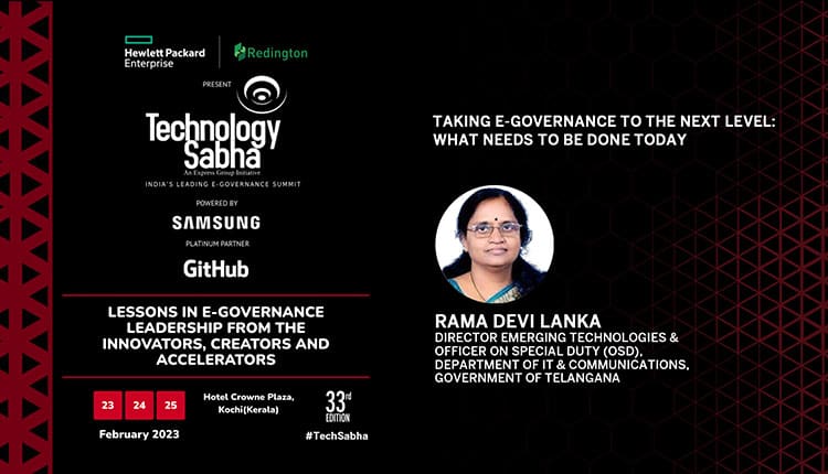 Rama Devi Lanka, Director Emerging Technologies & Officer on Special Duty (OSD), Department of ...