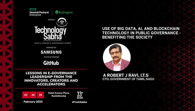 A Robert J Ravi, I.T.S, CTO, Government of Tamil Nadu - Express Computer