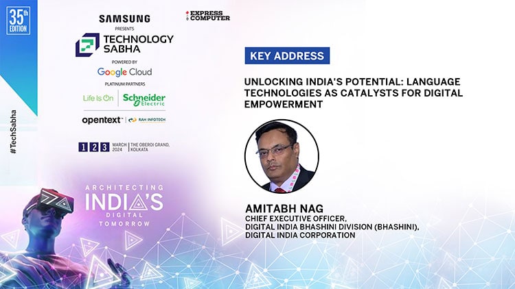 Amitabh Nag, Chief Executive Officer, Digital India Bhashini Division ...