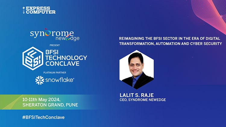 Lalit S. Raje, CEO, Syndrome NewEdge - Express Computer