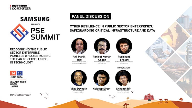 Panel Discussion: Cyber Resilience in Public Sector Enterprises: Safeguarding Critical ...