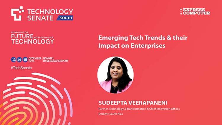 Sudeepta Veerapaneni, Partner, Technology & Transformation & Chief Innovation Officer, Deloitte ...