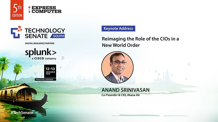 Anand Srinivasan, Co-Founder & CIO, Akasa Air - Express Computer
